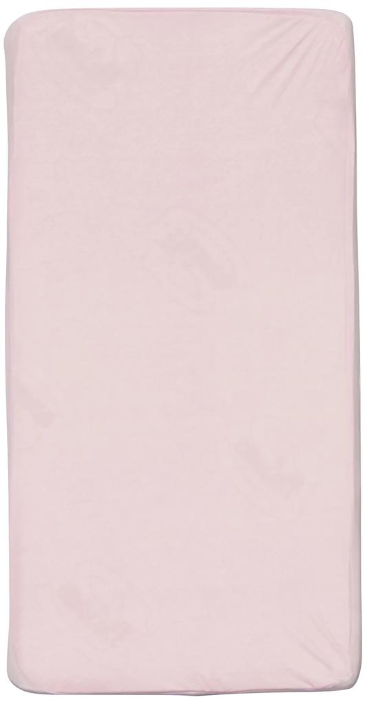 Nepropustné prostěradlo TENCEL - růžová 60 x 120 cm