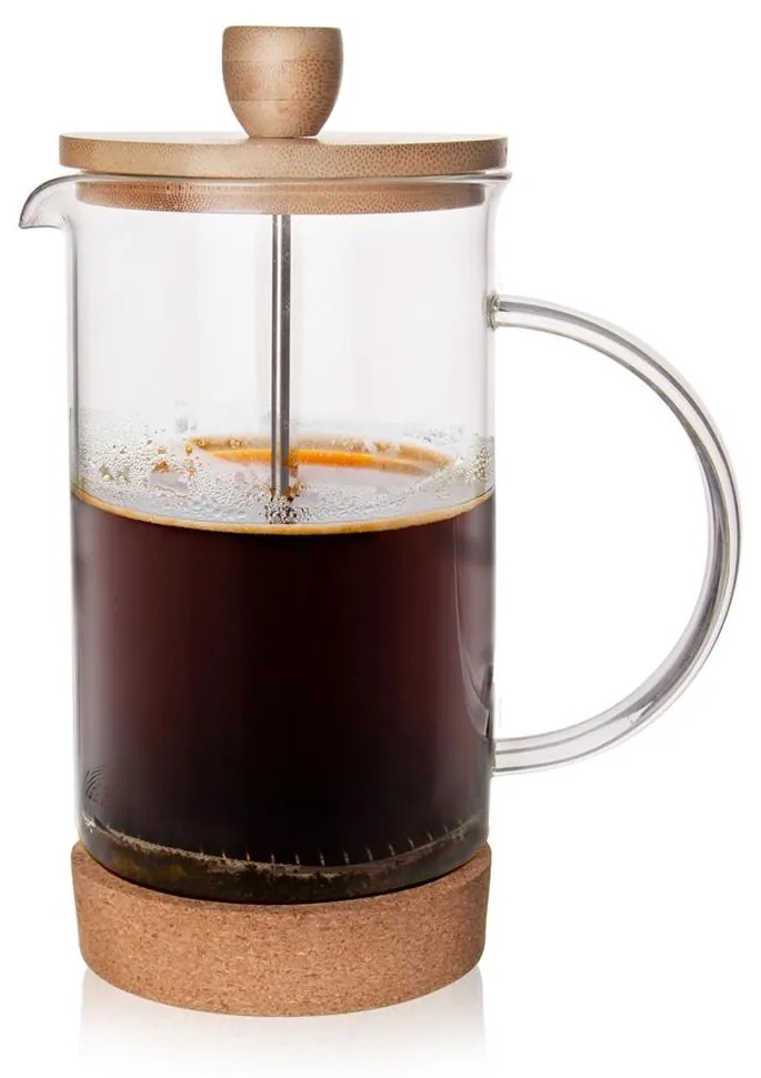 Orion French Press kafetier CORK 0,75 L