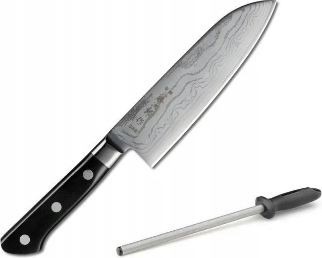 Nůž Santoku 17 cm Tojiro DP37 Plus ostřič Taidea T0825D