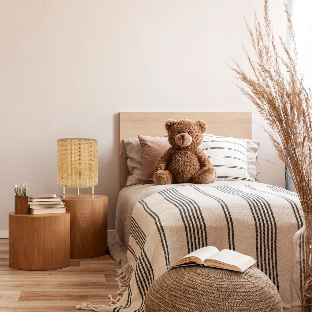 Toolight, noční lampa ve štýlu BOHO 19x31 cm GB2N21, hnědá, OSW-02800