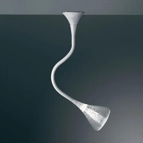 Artemide – stropní/nástěnné svítidlo Pipe transparentní bílá - Pipe Fluo