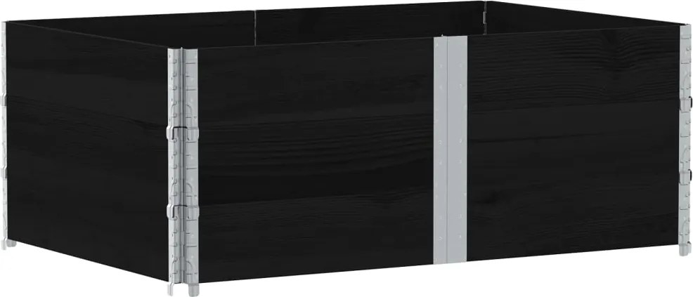 Zahradní truhlík hnědý 150 x 100 cm masivní borové dřevo 3295440