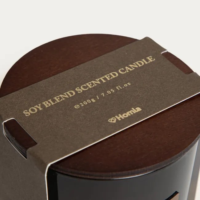 Svíčka URBAN LEATHER Amber Musk 781322