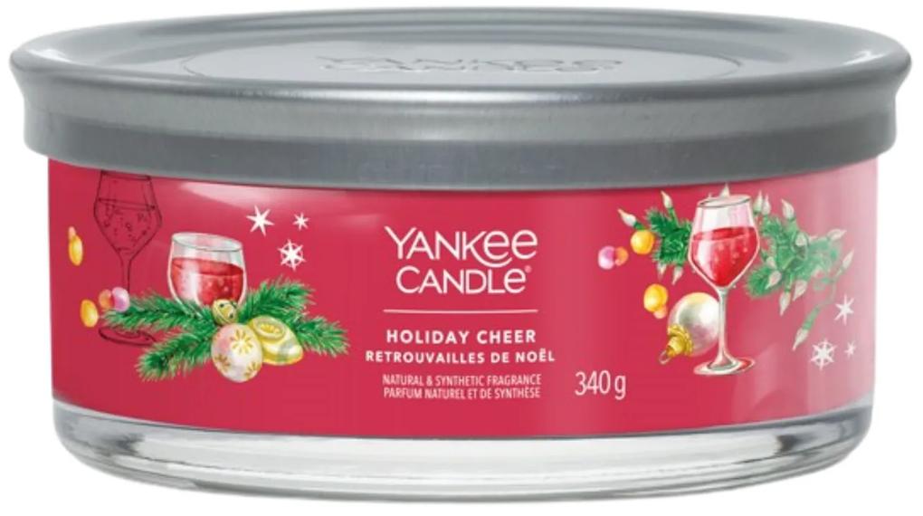 OnaDnes -20% Vonná svíčka Yankee Candle Holiday Cheer 5 knotů