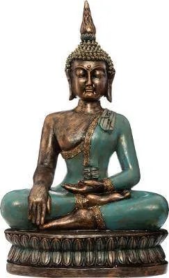 Postava Buddhy, polyresinová dekorace, výška 72,5 cm