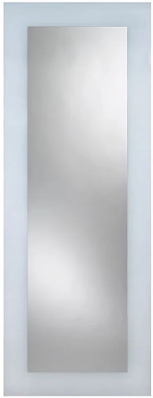 AMIRRO Zrcadlo na zeď do pokoje ložnice dekorativní SATINATO 60 x 160 cm s pískovaným okrajem 231-660