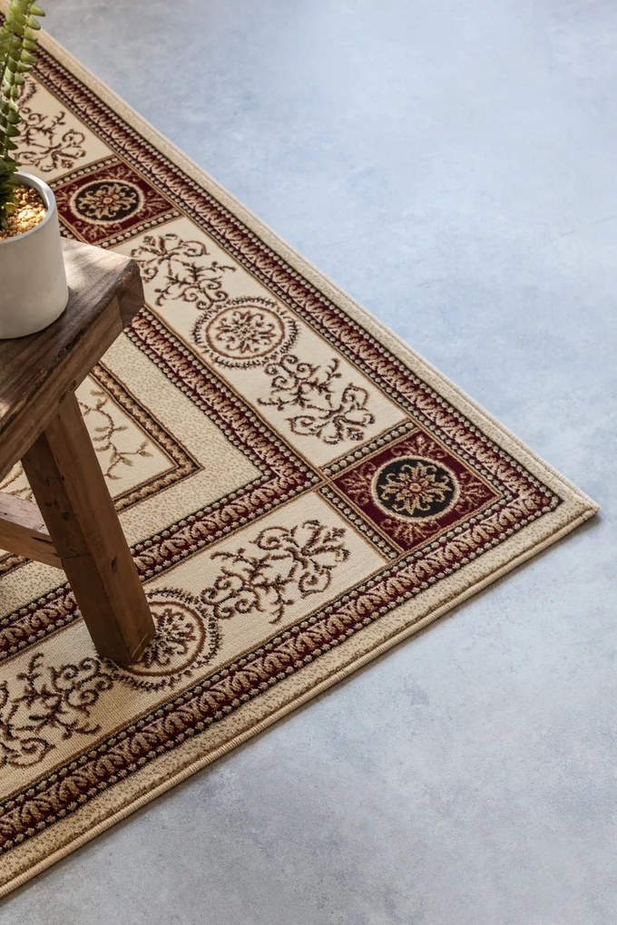 Hanse Home, Kusový koberec Herat 105990 Cream, 120x170, béžová, chodba / předsíň