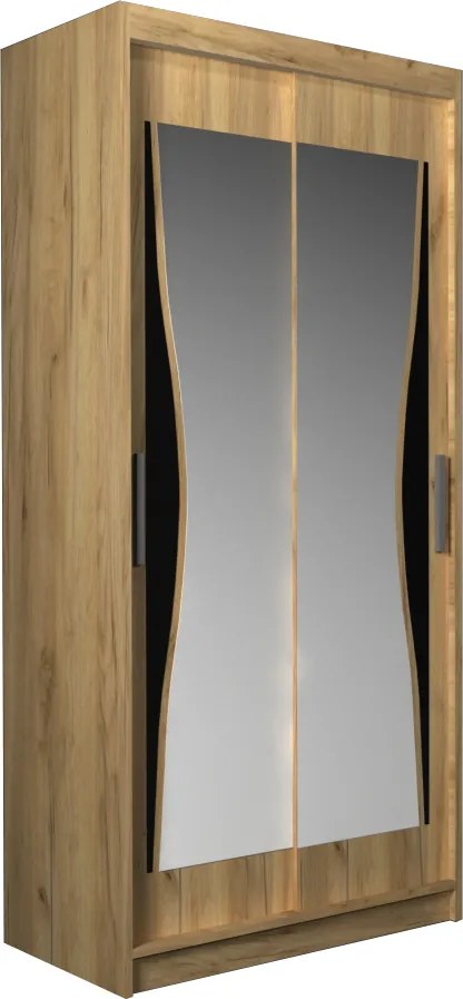 ARK Šatní skříň BENIN, Dub Votan 120 cm