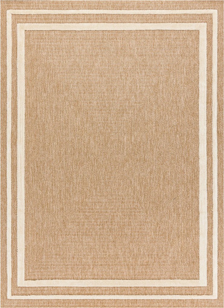 Dywany Łuszczów, Kusový koberec Spark 0687A beige/cream, 180x270, béžová, chodba / předsíň