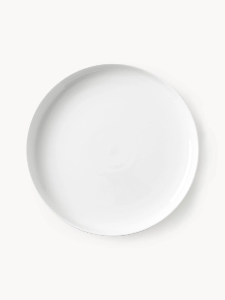 Porcelánové snídaňové talíře Nessa, 4 ks