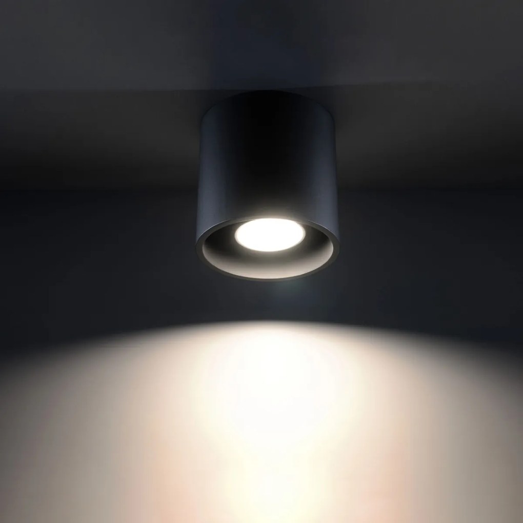 Sollux Lighting Stropní svítidlo ORBIS 1 černé