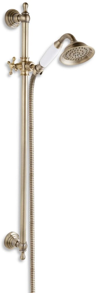 Novaservis - Set sprchové hlavice, tyče a hadice, bronz N160BR