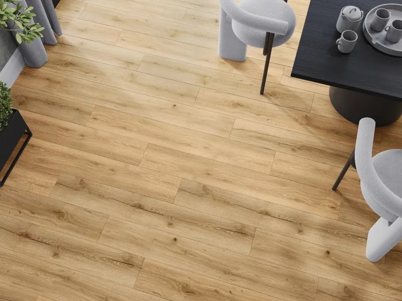 Mexen Beaver Creek vzorek vinylových panelů SPC 6,5 mm, podložka IXPE 1,5 mm, 4 V-drážka, Dub - F1002-S