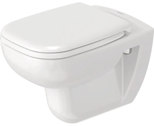 Duravit 25700920002 - Závěsné Rimless WC D-CODE keramika/lesklá bílá