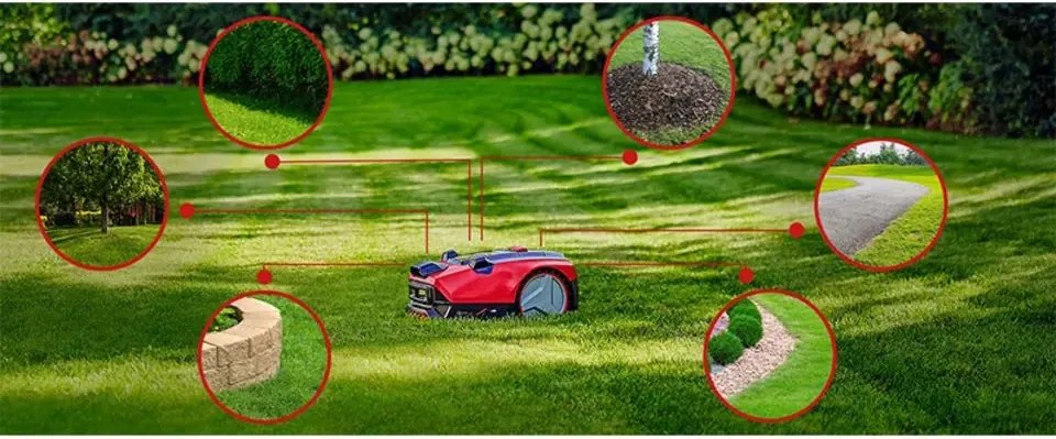 Sekačka robotická Einhell FREELEXO CAM PLUS 600