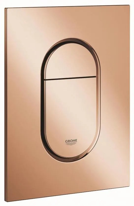 GROHE 37624DA0 - Ovládací tlačítko 130 × 172 mm bronzová