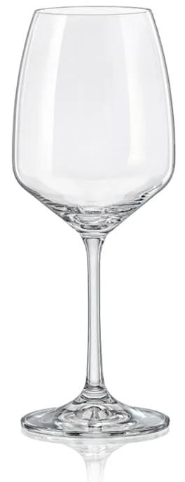 Crystalex - Bohemia Crystal Sklenice na bílé i červené víno Giselle 455 ml, 6 ks