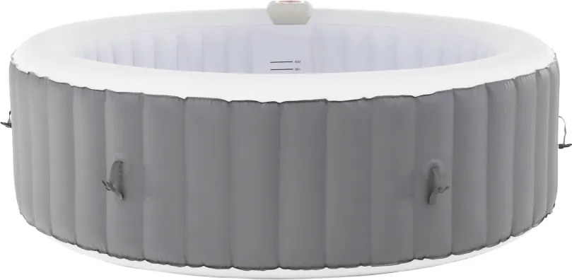 Nafukovací vířivka, šedá/bílá, 4-6 os, 1000 l, KAMINO NEW TYP 2