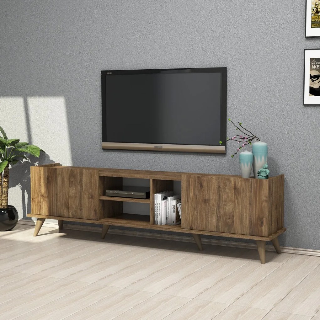 TV stolek ELEGANTE 180 cm ořech