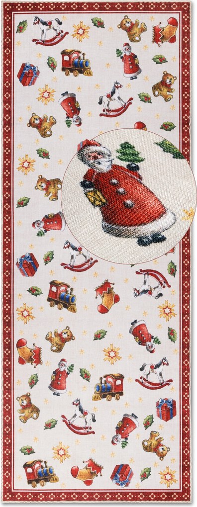Villeroy & Boch Běhoun Toy's delight s potiskem 106192 Red, Multicolor, 80x200, červená, obývací pokoj