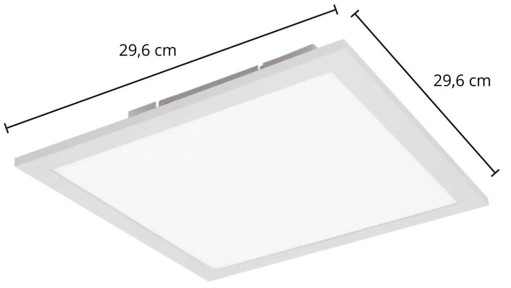 Lindby Kenma LED panel, CCT, 29,6 cm x 29,6 cm