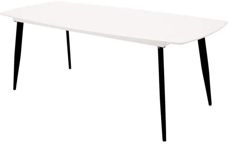 Polar jídelní stůl 240x100 cm (bílá / černá)