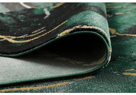 koberec EMERALD výhradní 1018 glamour, stylový mramor lahvově zelená velikost 240x330 cm | krásné koberce cz