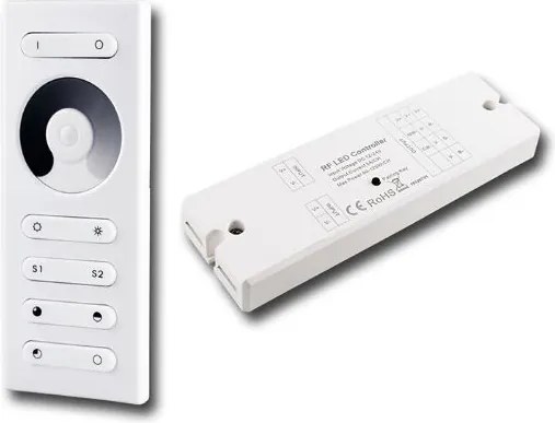 McLED ML-910.509.22.1 RF stmívač s ovladačem pro jednobarevné LED pásky