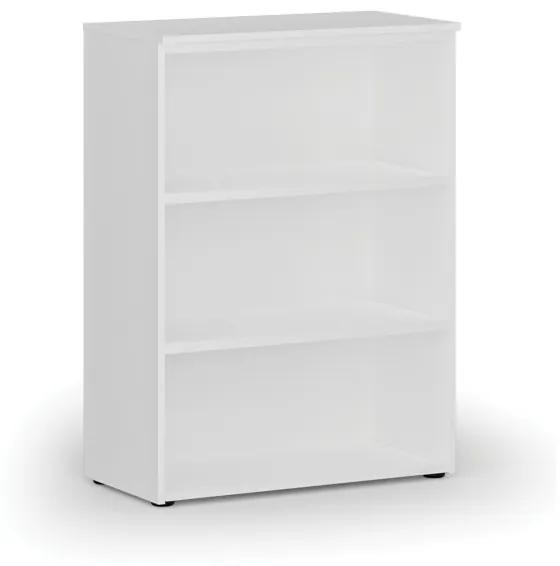 Kancelářský regál PRIMO WHITE, 1087 x 800 x 420 mm, bílá