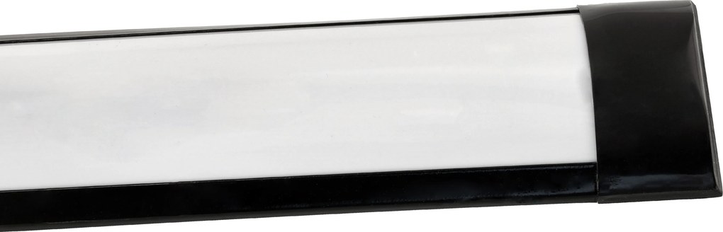 BERGE LED panelové svítidlo pro přisazenou stropní montáž 2x 36W 120cm černé 4500k