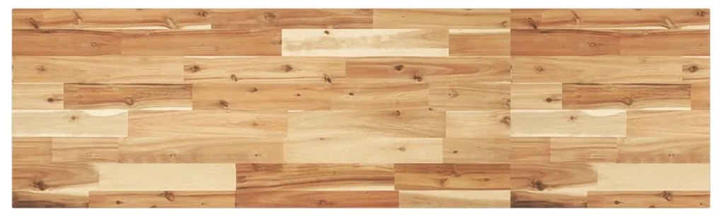 Koupelnová deska napuštěná olejem 140x40x2 cm masivní akácie 3279691
