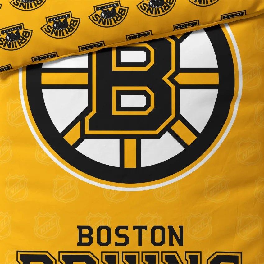 Hokejové povlečení NHL Boston Bruins Shields Velikost: 135x200 + 80x80 cm