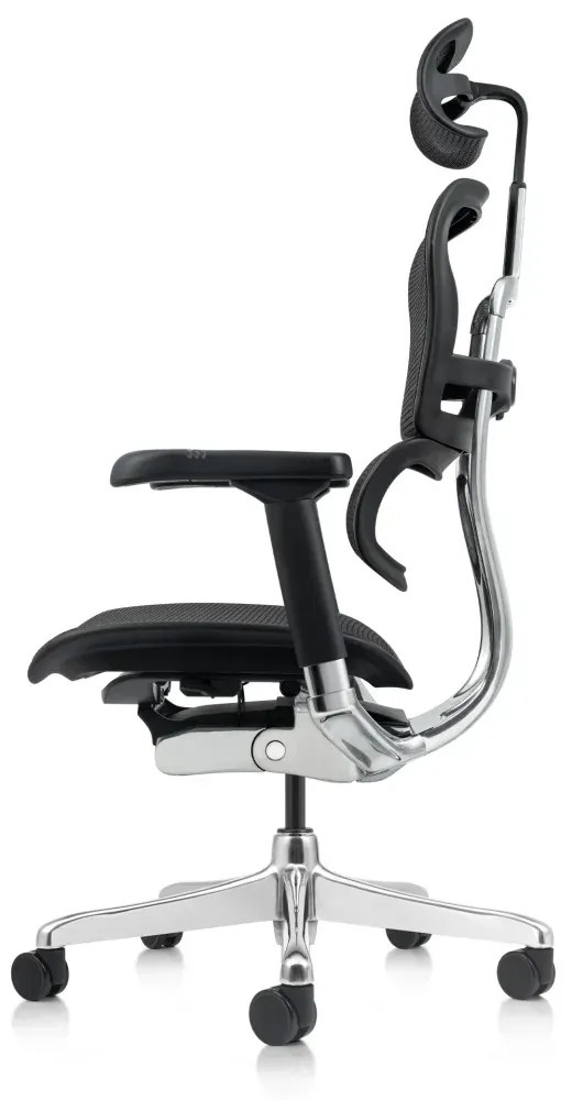 Office Pro Kancelářská ergonomická židle SIRIUS Q24 NEO – celosíť, černá, nosnost 150 kg, záruka 3 roky