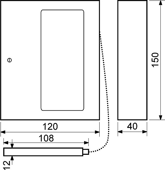 Požární skříňka RICHTER TS1021G (ČERVENÁ)