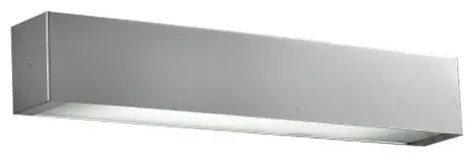 Nástěnné moderní osvětlení ARCHO B, 1x2G11, 36W, 50cm, hranaté, hliník, bílé Azzardo ARCHO B AZ0200