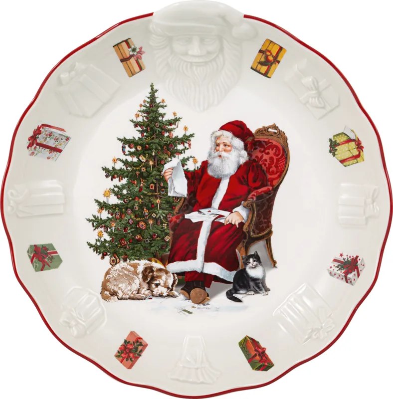 Villeroy & Boch V&B Toy's Fantasy Mísa s reliéfem, Santa 14-8332-3614