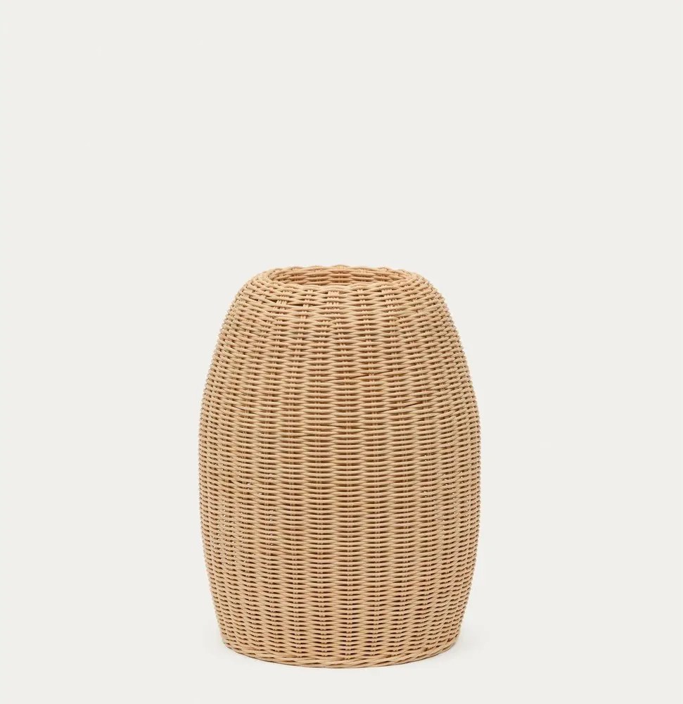 Ratanová váza v přírodní barvě (výška 40 cm) Zilna – Kave Home