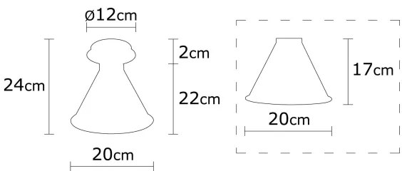 Stropní svítidlo BERCESTE 1xE27/40W/230V