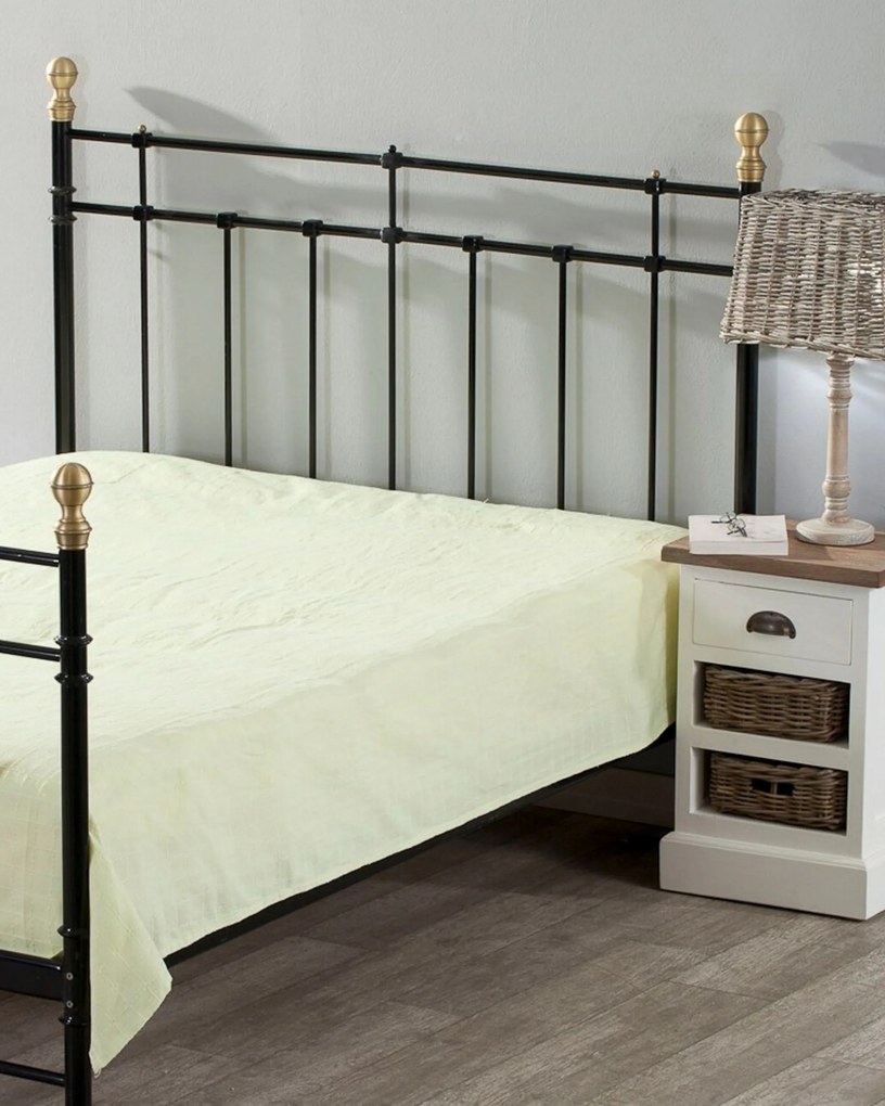 Sada Milena lime green 150x250cm pléd + 2 potahy