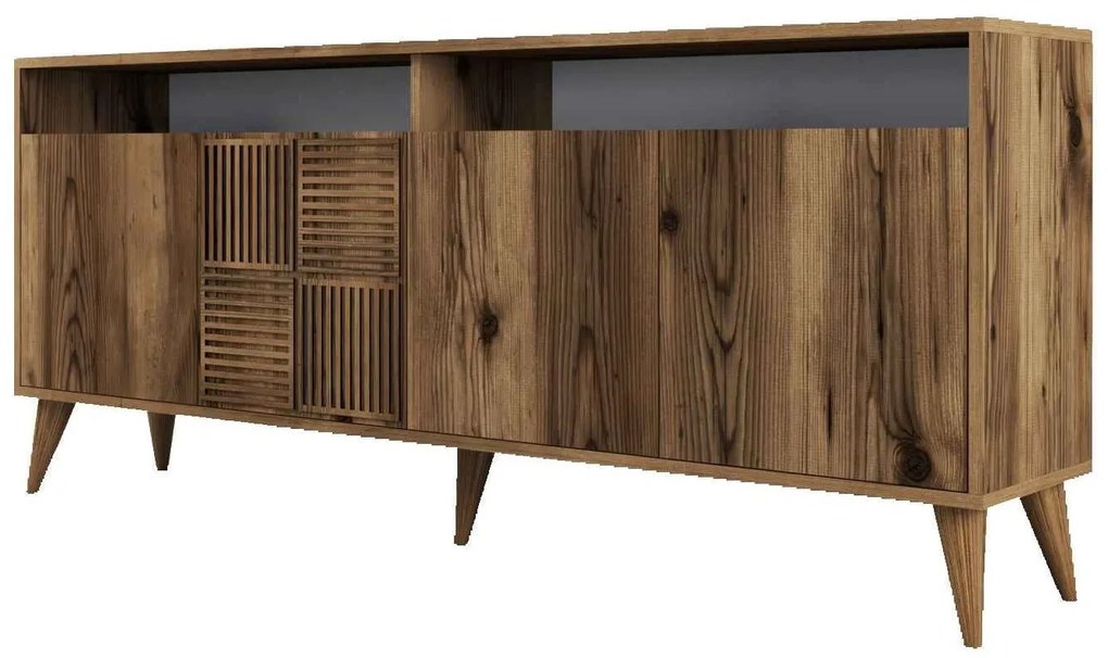 Designová komoda Cadelaria 180 cm ořech