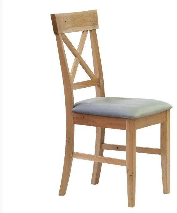 Jídelní židle Stima MARY – dub sukatý, čalouněný sedák, více barev