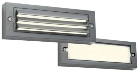 Redo 90330 - LED Venkovní nástěnné svítidlo KRUP LED/6W/230V IP65 antracit