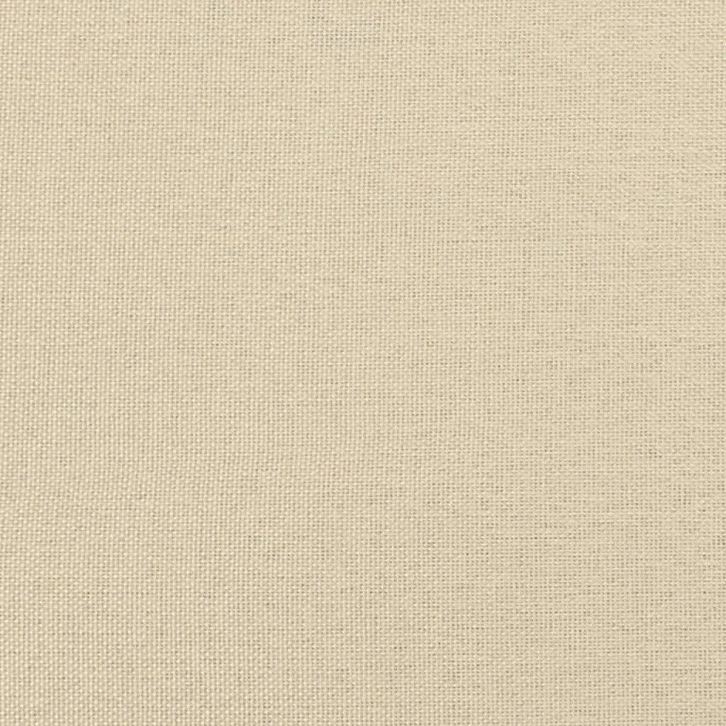 3místná pohovka krémová 180 cm textil - Default Title