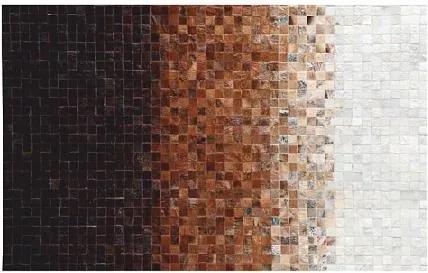 Luxusní koberec KŮŽE Typ7, patchwork, 200x300 cm