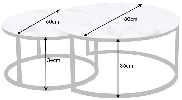 Konferenční stolek DEION Dekorhome 80 cm