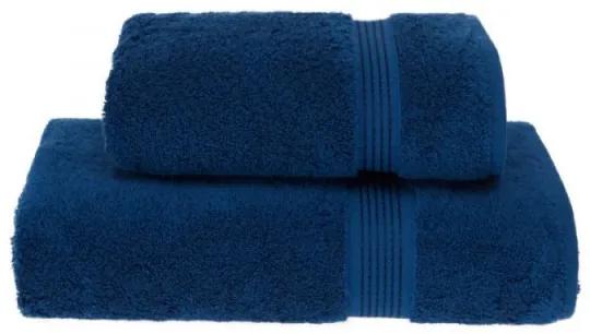Osušky LANE 75x150 cm - Tmavě modrá, Soft Cotton
