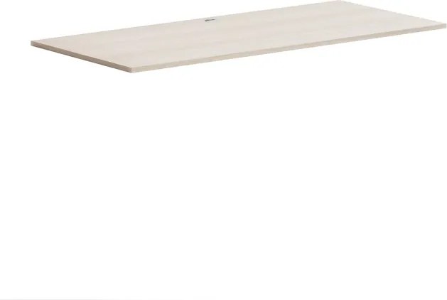Samostatná pracovní deska BLOCK, 1600 x 800 x 25 mm, dub přírodní