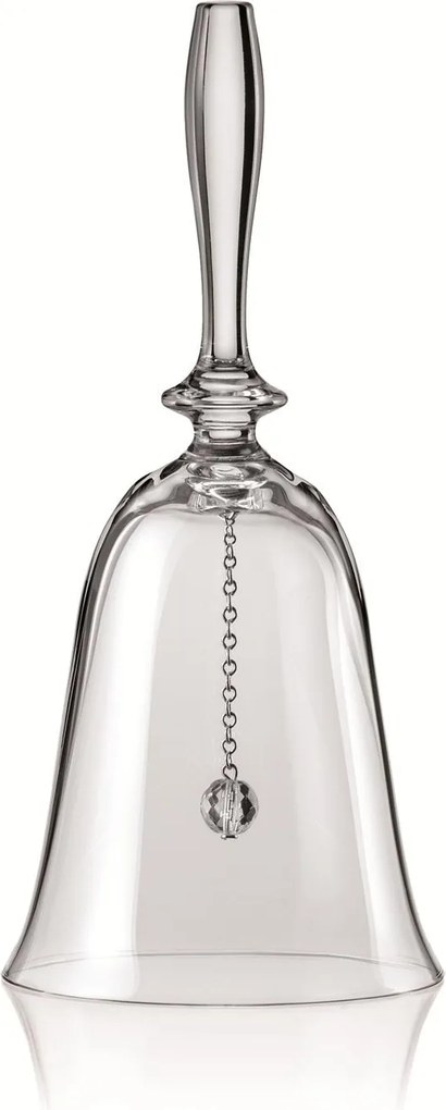 Crystalex Skleněný zvonek Angela 18 cm
