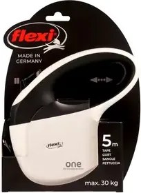 Flexi One M pásek 5m bílo-černé / Vodítko