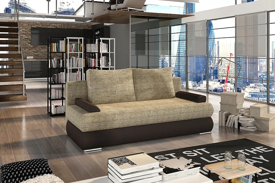 Praktické rozkládací moderní sofa s úložným prostorem Uli 16